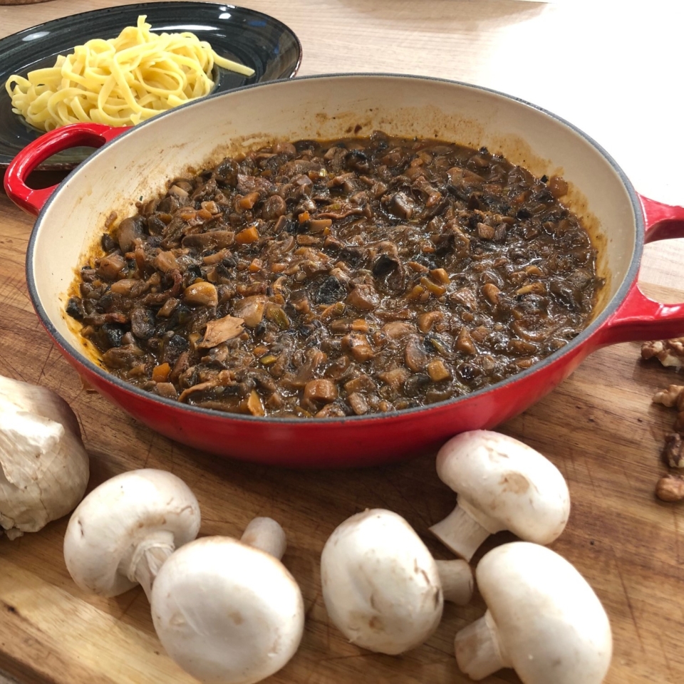 Σάλτσα μανιταριών από την Αργυρώ