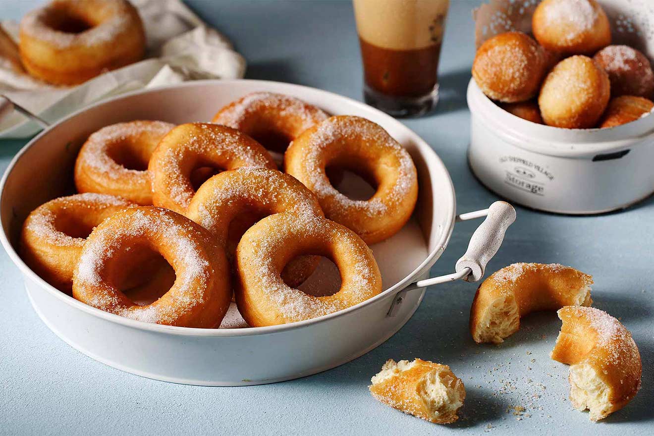 Recipe: Sugar donuts (Loukoumades) - Argiro.gr - Argiro Barbarigou