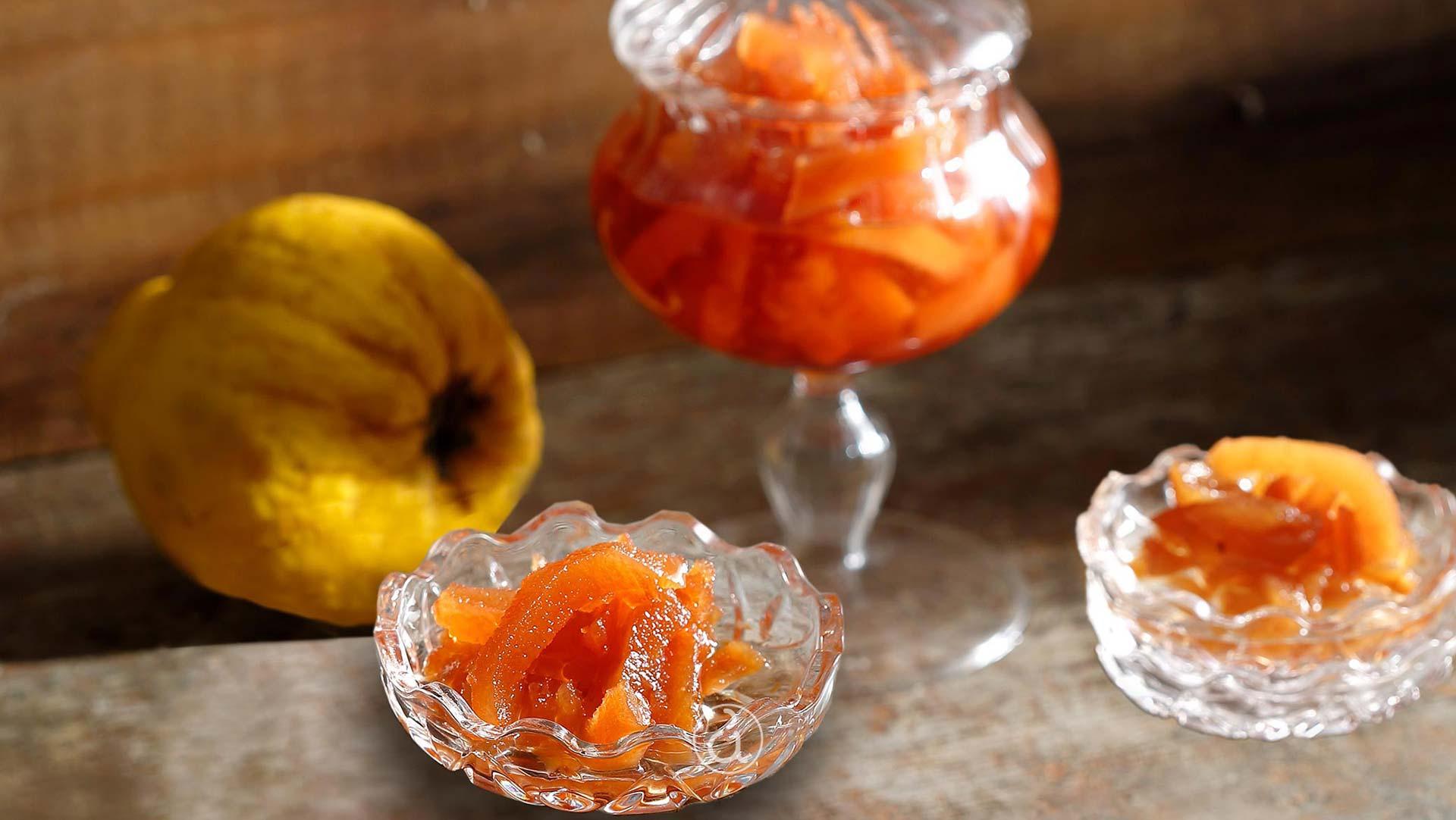 Recipe: Quince spoon sweet - Argiro.gr - Argiro Barbarigou