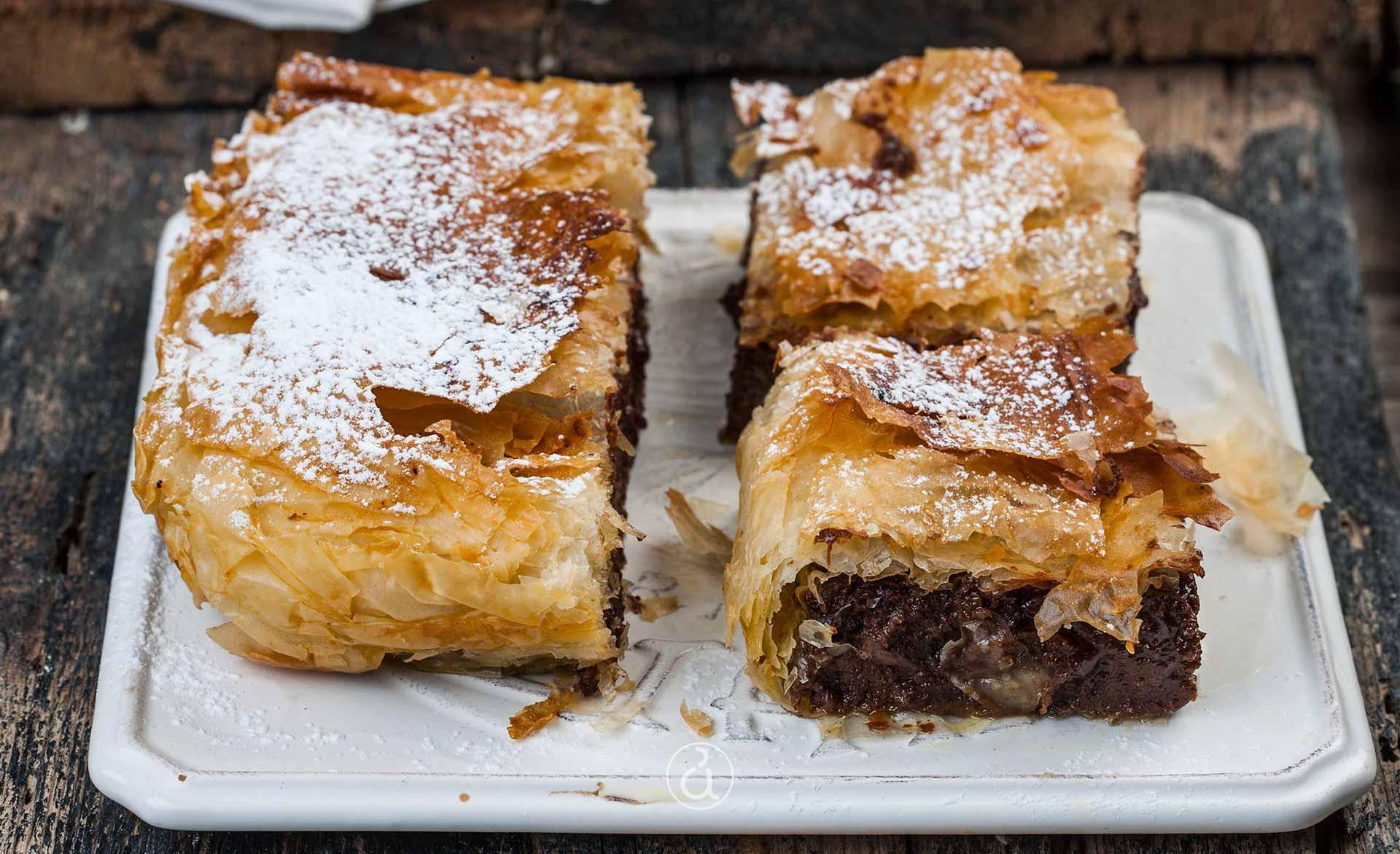 Συνταγή: Μπουγάτσα σοκολάτας - Argiro.gr - Argiro Barbarigou