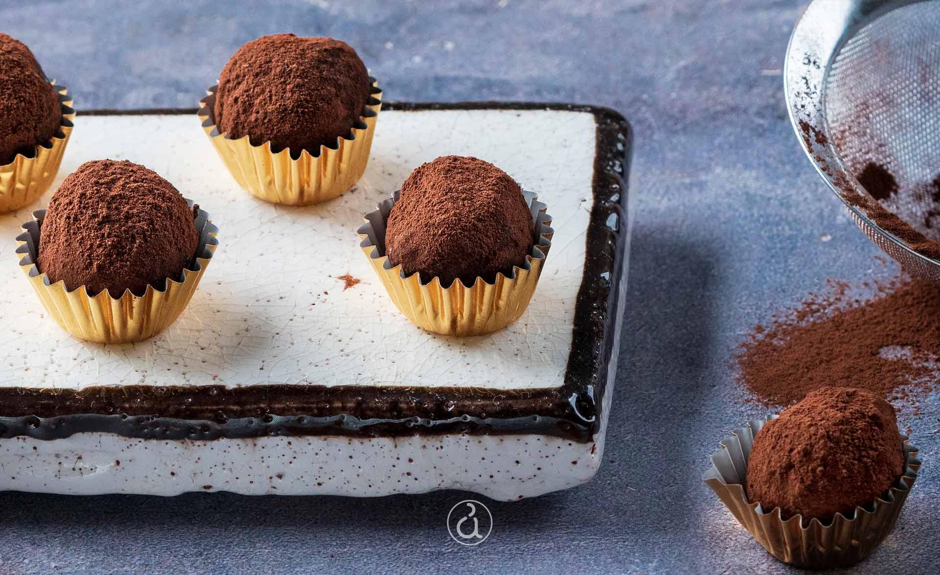 Εύκολα τρουφάκια της Αργυρώς