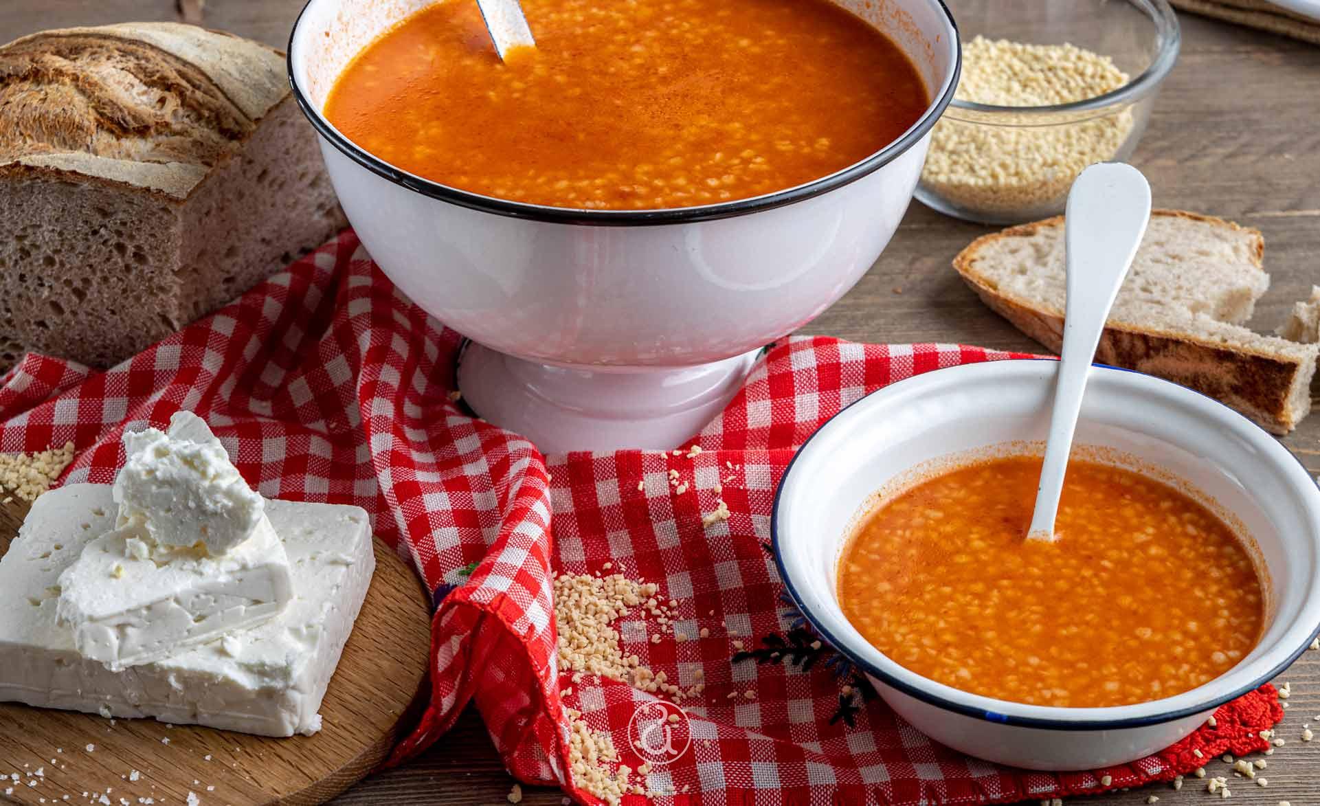 Συνταγή: Τραχανάς σούπα με ντομάτα - Argiro.gr - Argiro Barbarigou