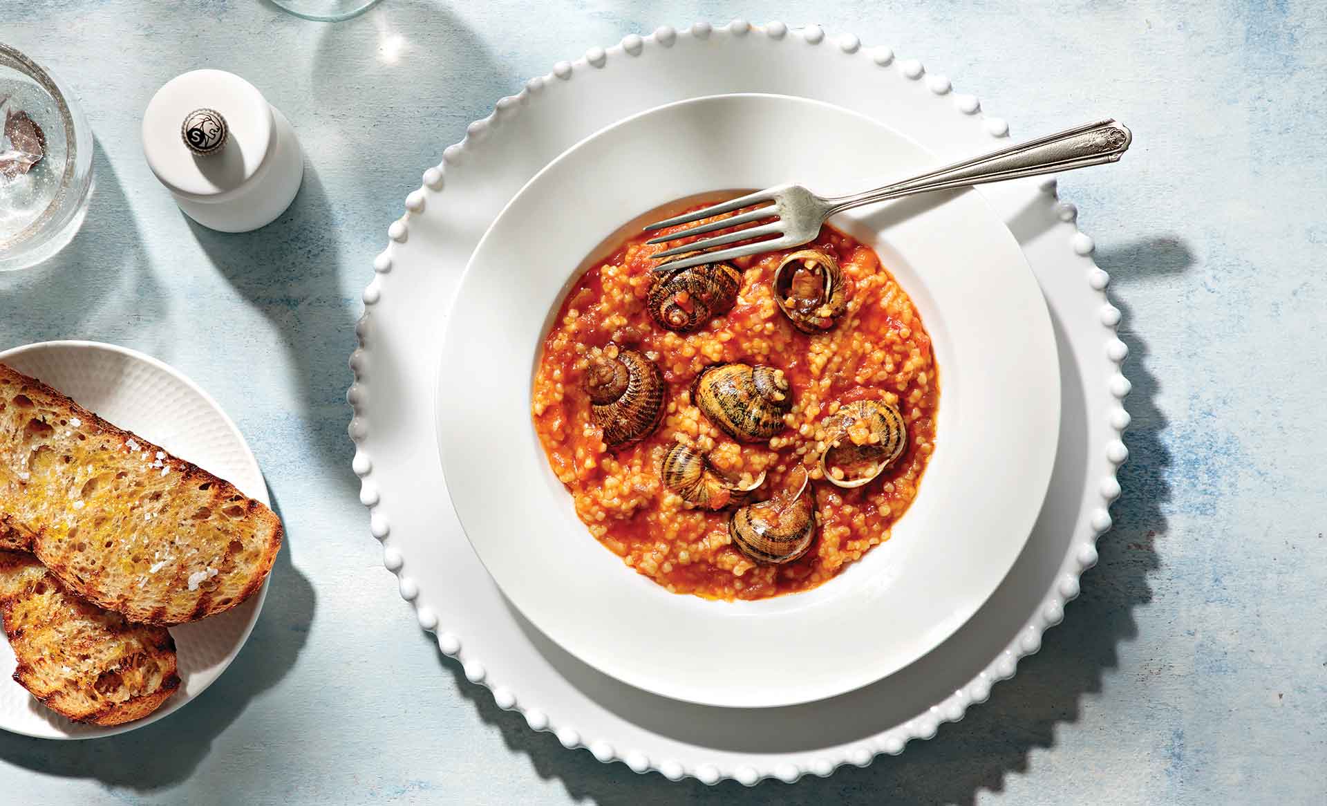 Συνταγή: Σαλιγκάρια με χόντρο - Argiro.gr - Argiro Barbarigou